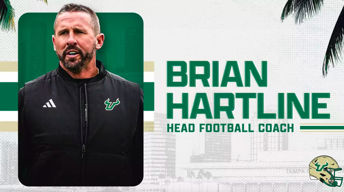 Brian Hartline Named Seventh Head | The USF Parent & Family BULLetin