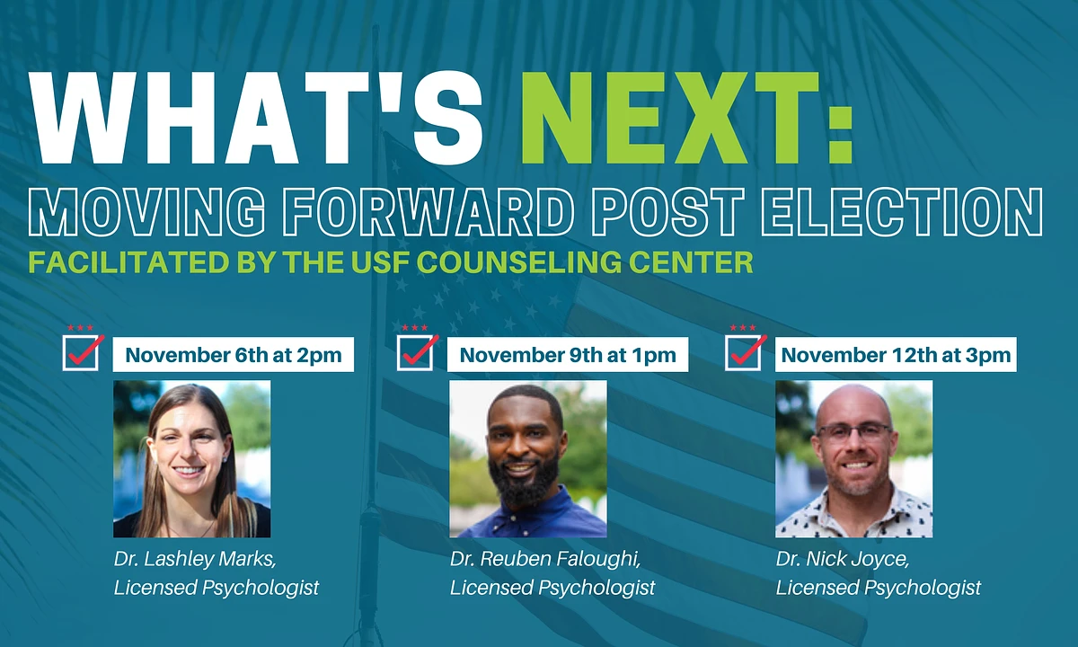 Moving Forward Post Election: | The USF Parent & Family BULLetin