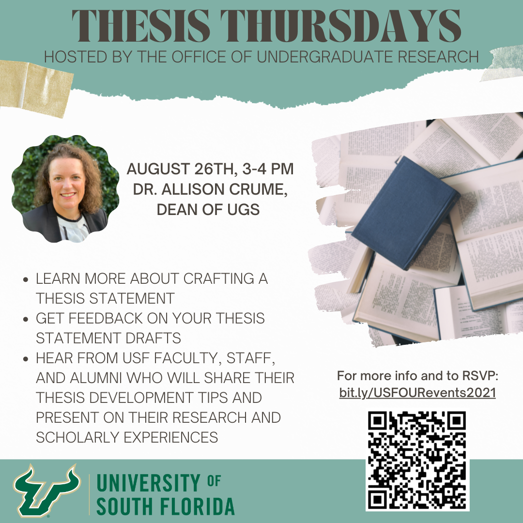 Gain Insights into Theses at Thesis | The USF Parent & Family BULLetin
